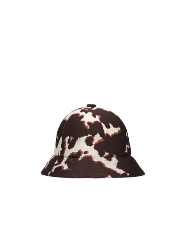 KANGOL Logo Bucket Hat - Black