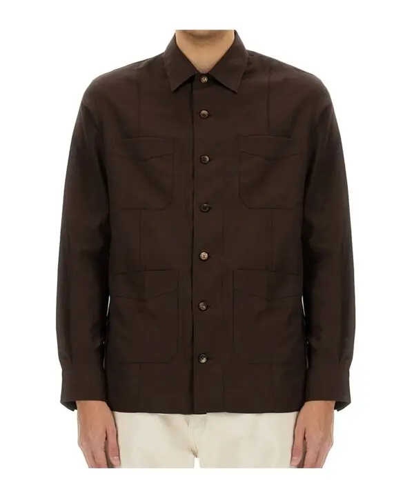 Brunello Cucinelli Long-sleeved Button-up Shirt
