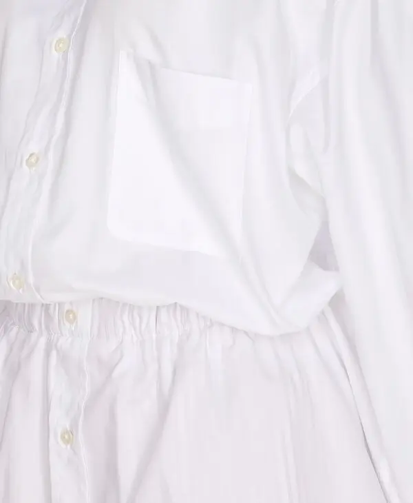 MAISON MARGIELA Long Sleeve Shirt Jumpsuit With Elasticated Waist