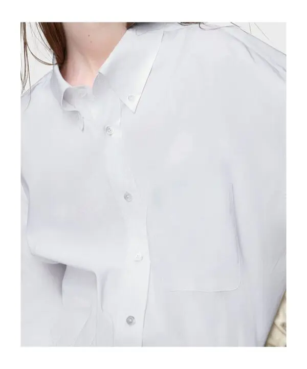 MAISON MARGIELA Long Sleeve Shirt Jumpsuit With Elasticated Waist