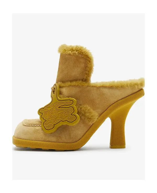 Burberry Highland Square-toe Mules