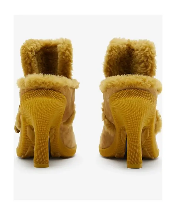 Burberry Highland Square-toe Mules