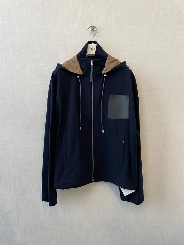Loewe Hooded Jacket With Zip Fastening