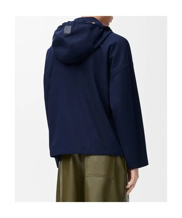 Loewe Hooded Jacket With Zip Fastening