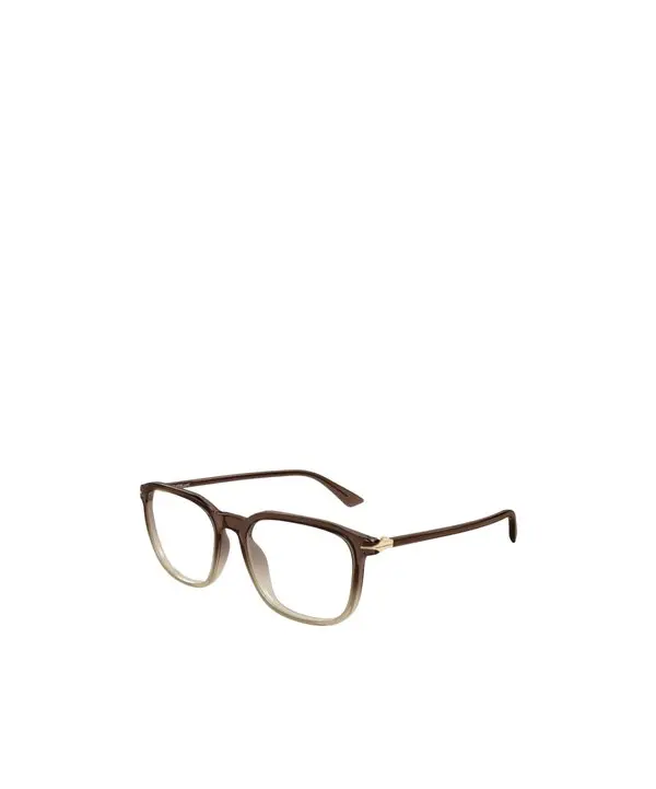 Montblanc Geometric Eyeglasses - Brown