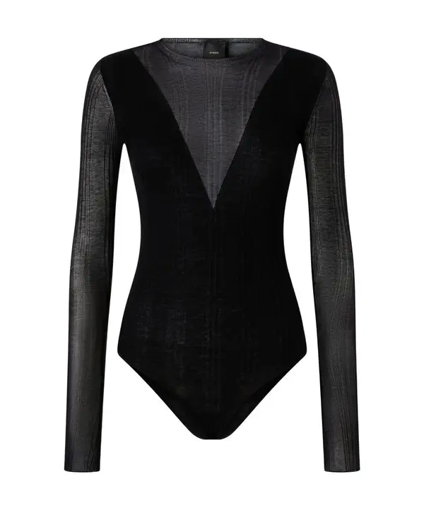 Pinko Sheer Detail Bodysuit