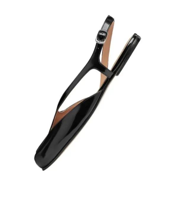 MAISON MARGIELA Tabi Slingback Sandals - Black