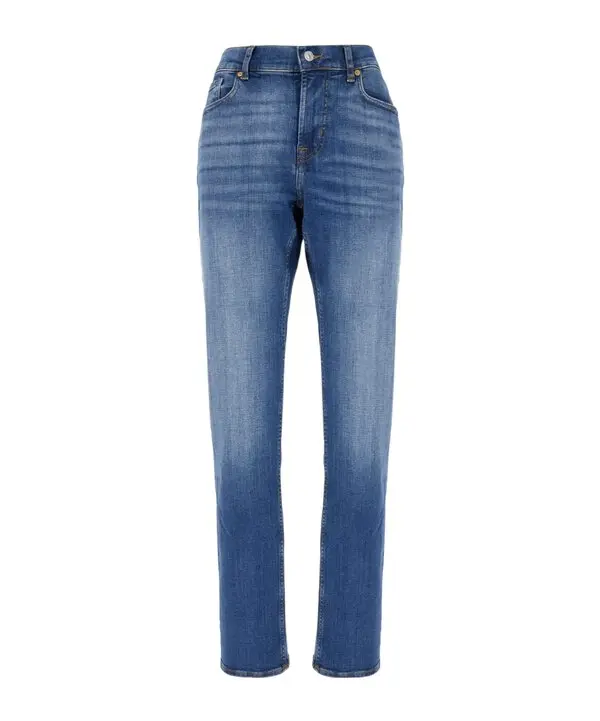 7 For All Mankind Luxe Performance Slimmy Jeans - Blue