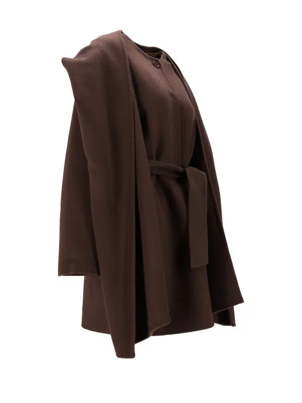 P.a.r.o.s.h Belted Coat - Black