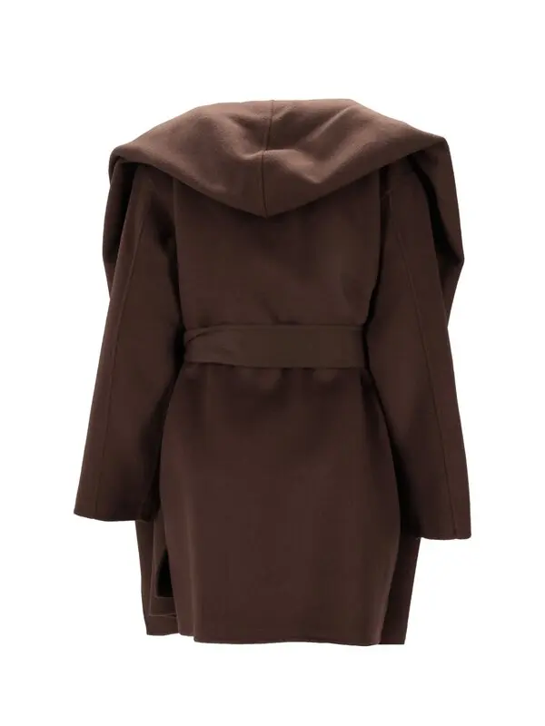 P.a.r.o.s.h Belted Coat - Black