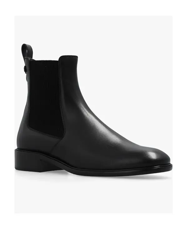 FERRAGAMO Gancini Logo Chelsea Boots