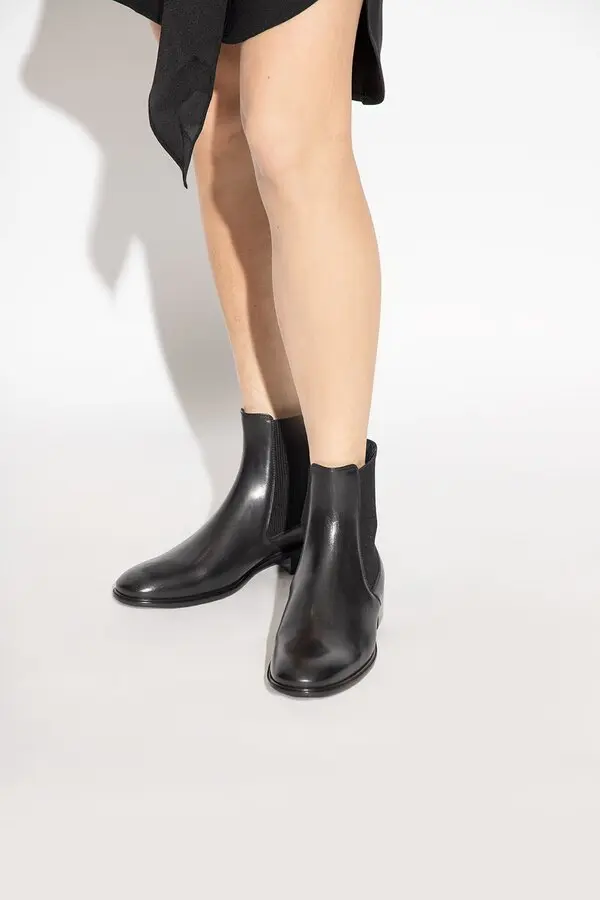 FERRAGAMO Gancini Logo Chelsea Boots