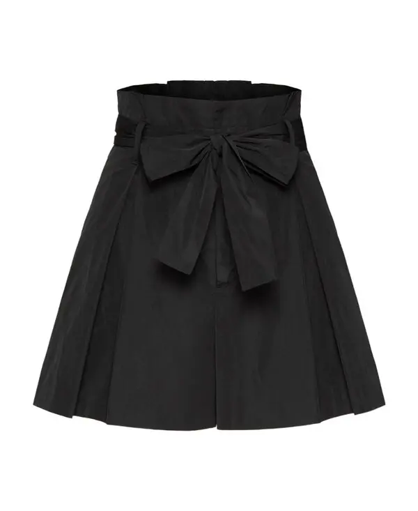 Red Valentino High Waist Bow Shorts