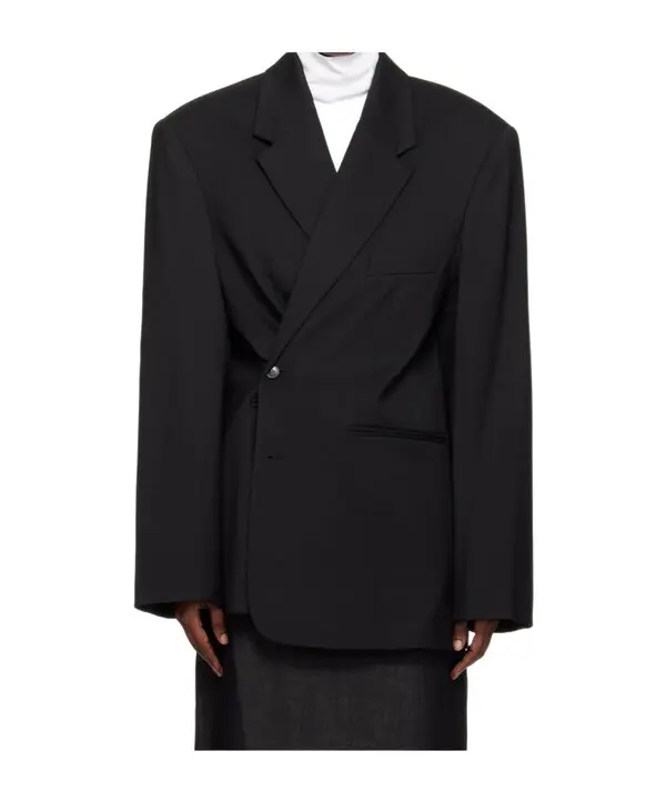 THE FRANKIE SHOP Crosby Wrap Blazer