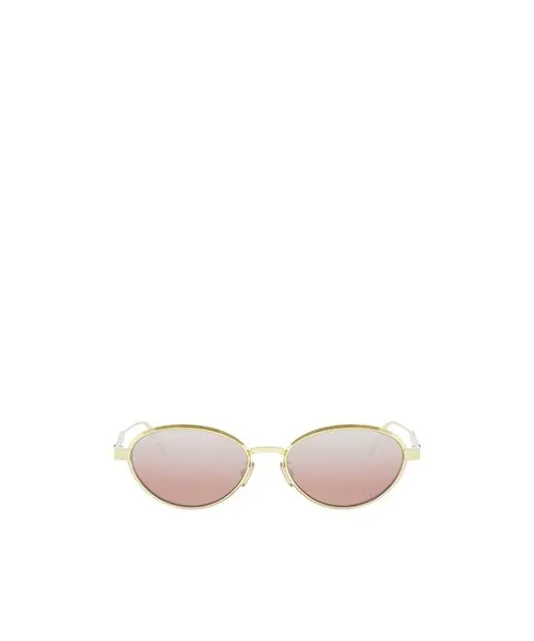 Dior Oval Frame Sunglasses - Nude