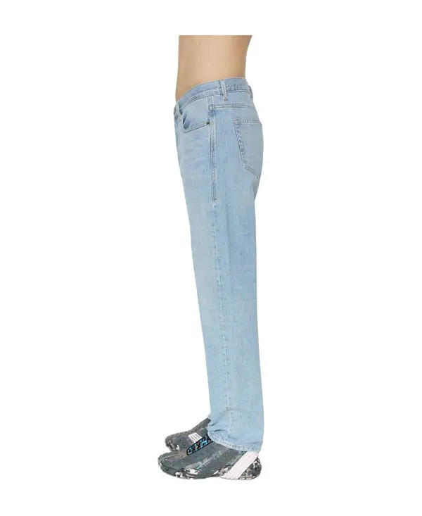 DIESEL® D-viker Mid-rise Straight Leg Jeans