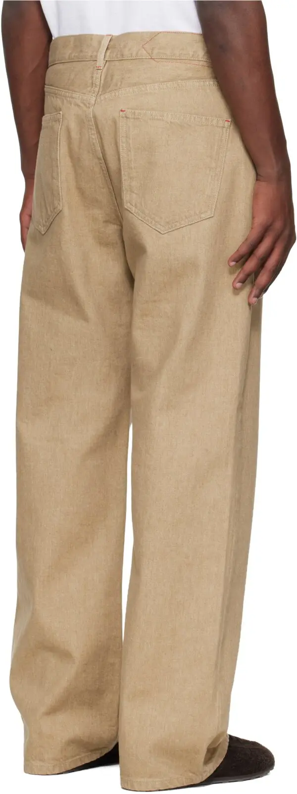 Jacquemus The Straight De-nîmes Denim Jeans - Light Brown