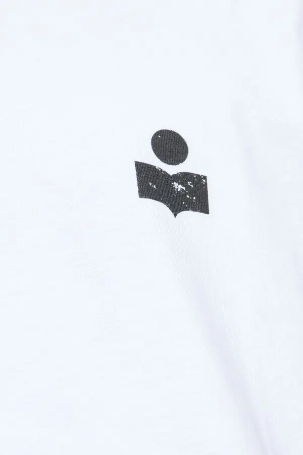 Isabel Marant Étoile Logo Printed Crewneck T-shirt