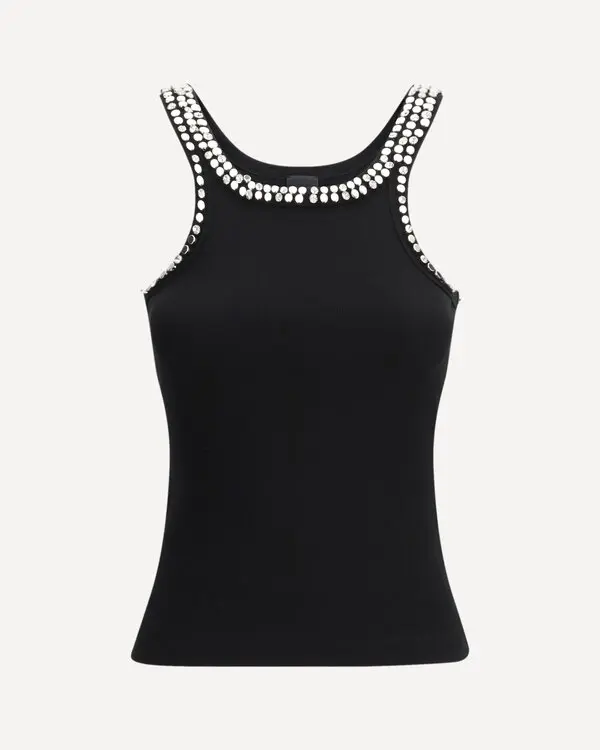 Pinko Embellished Sleeveless Top