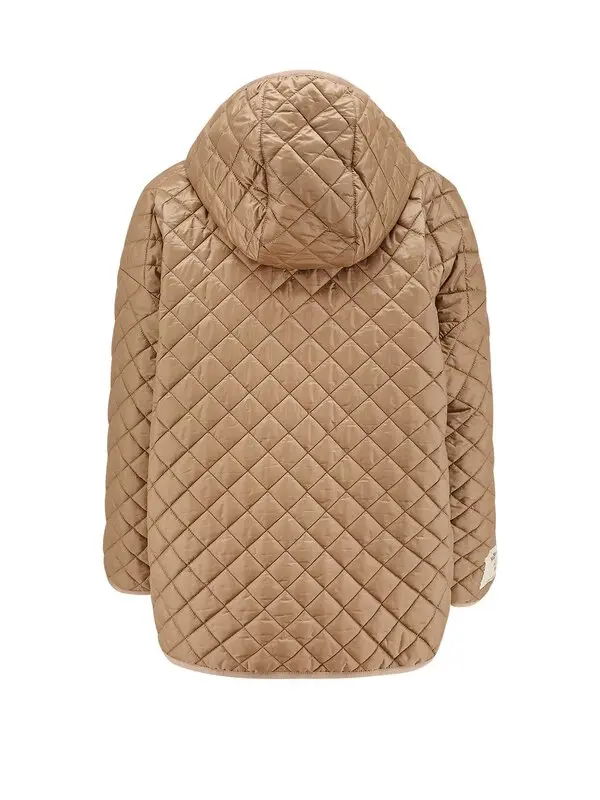 Max Mara Leo Quilted Zipped Jacket - Honey