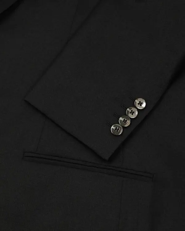 Emporio Armani Single-breasted Logo Suit Jacket