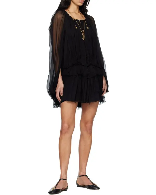 Chloé Long-sleeved Mini Dress