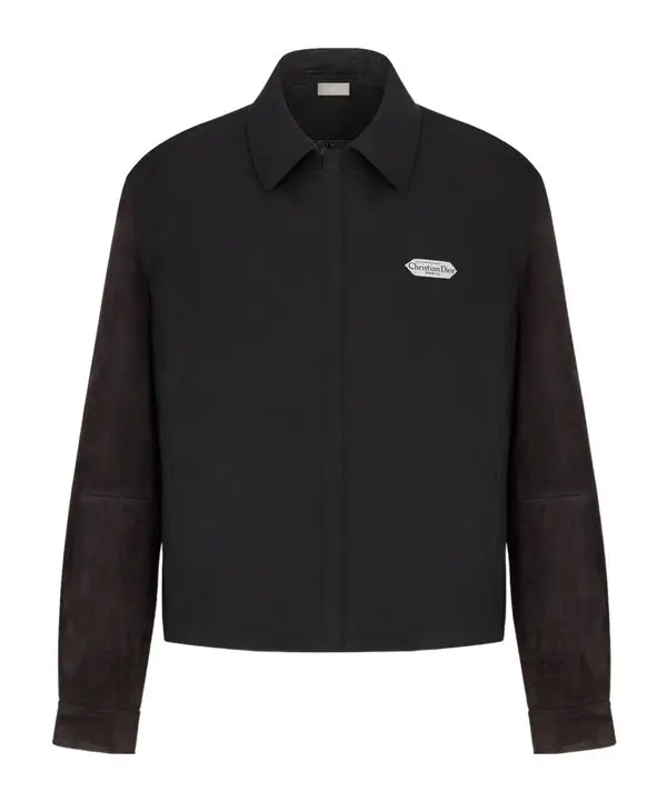 Dior Zip-up Wool Coat
