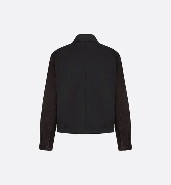 Dior Zip-up Wool Coat