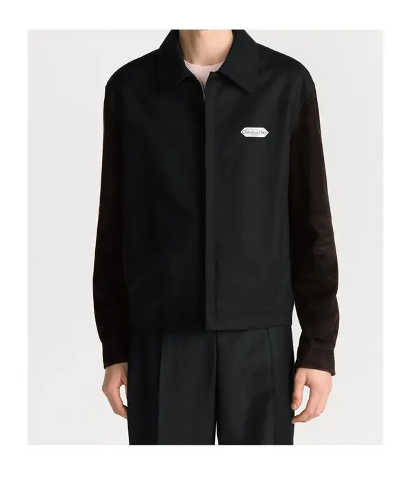 Dior Zip-up Wool Coat