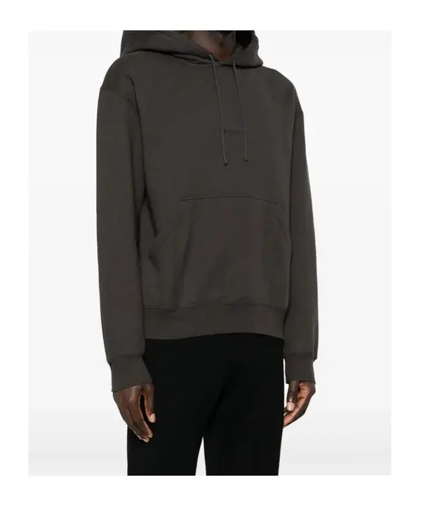 Saint Laurent Embroidered Hoodie - Dark Grey