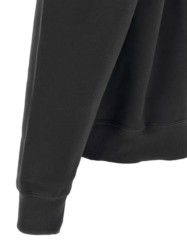 Saint Laurent Embroidered Hoodie - Dark Grey