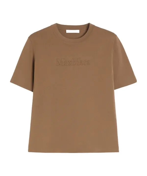 Max Mara Adelio Crewneck Short-sleeved T-shirt - Beige