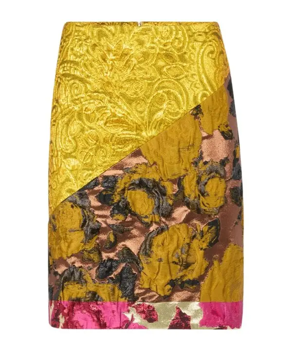 Nina Ricci Jacquard-effect Midi Skirt