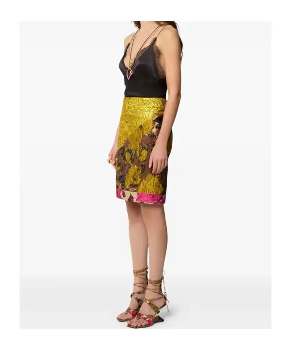 Nina Ricci Jacquard-effect Midi Skirt - No