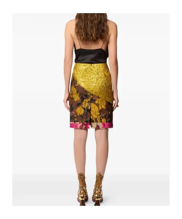 Nina Ricci Jacquard-effect Midi Skirt - No