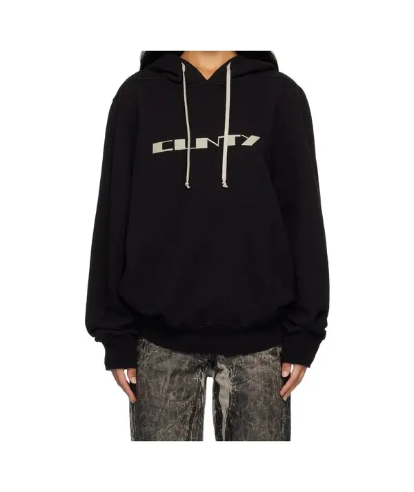 Rick Owens Drawstring Oversized Hoodie