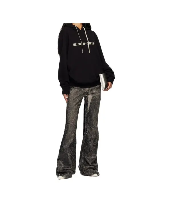 Rick Owens Drawstring Oversized Hoodie