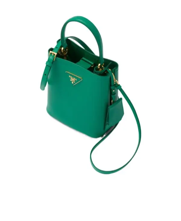 Prada Saffiano Leather Panier Bag