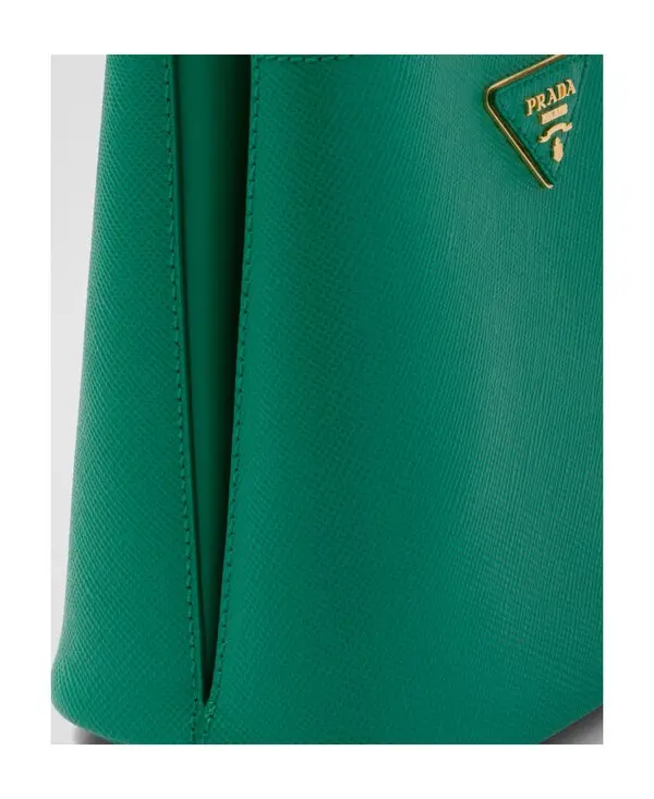 Prada Saffiano Leather Panier Bag