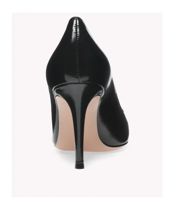 GIANVITO ROSSI Pointed Toe Stiletto Pumps - Black