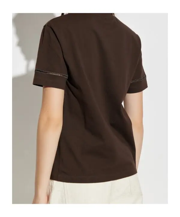 FERRAGAMO Embellished Crewneck T-shirt