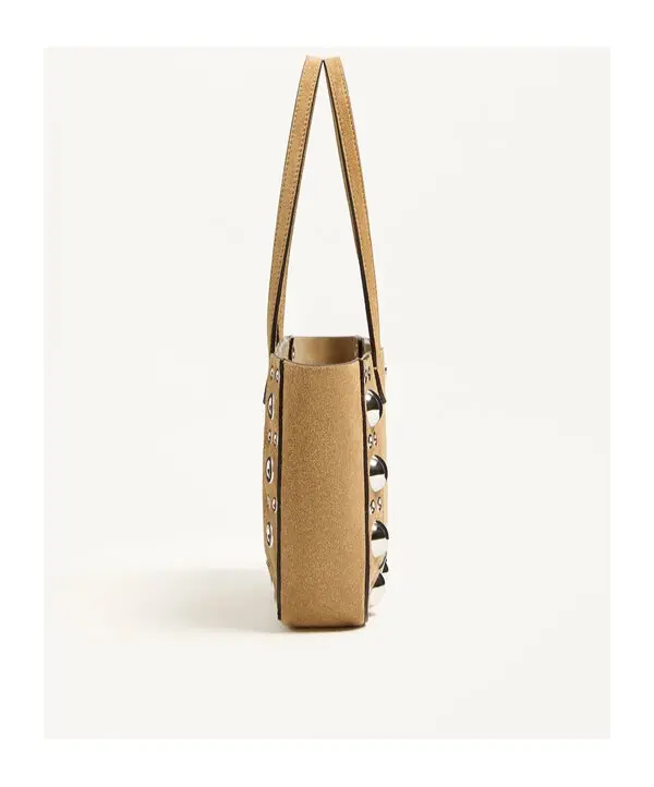 Valentino Garavani Nélcoté Mini Tote Bag - Brown