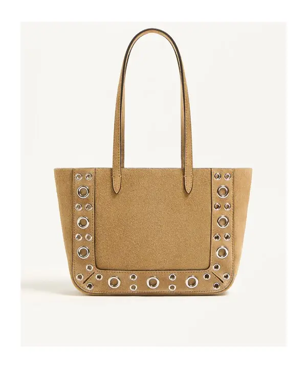 Valentino Garavani Nélcoté Mini Tote Bag - Brown