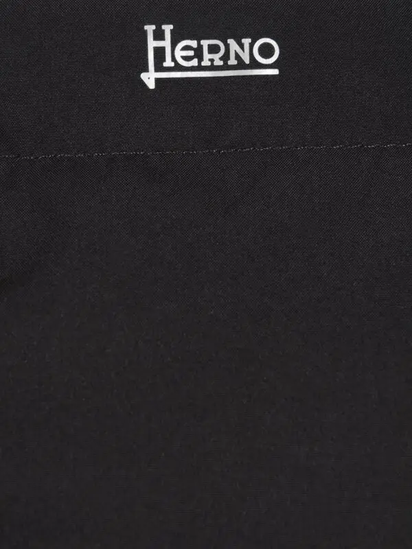 Herno Hooded Down Jacket - Black