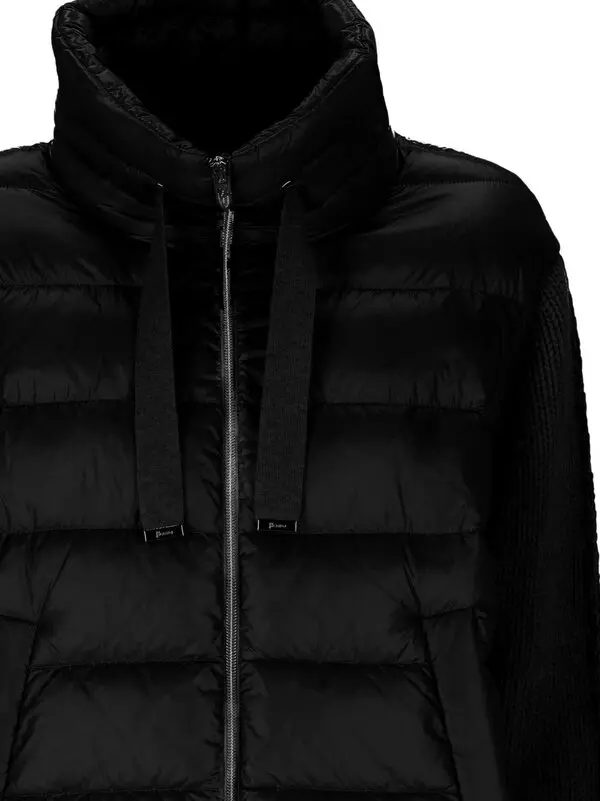 Herno Ultralight Knitted Resort Jacket - Black