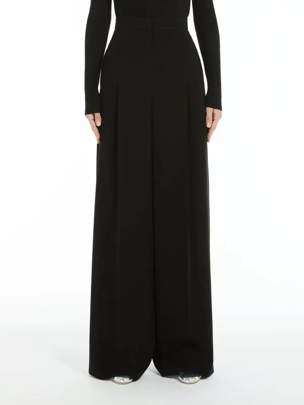 Max Mara Sportmax High Waist Wide Leg Trousers