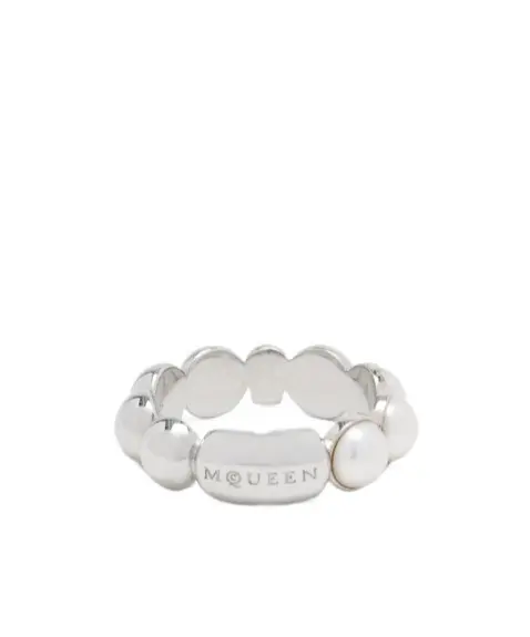 Alexander McQueen Skull Embellished Ring