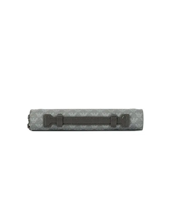 Emporio Armani Logo Detail Wallet - Gray