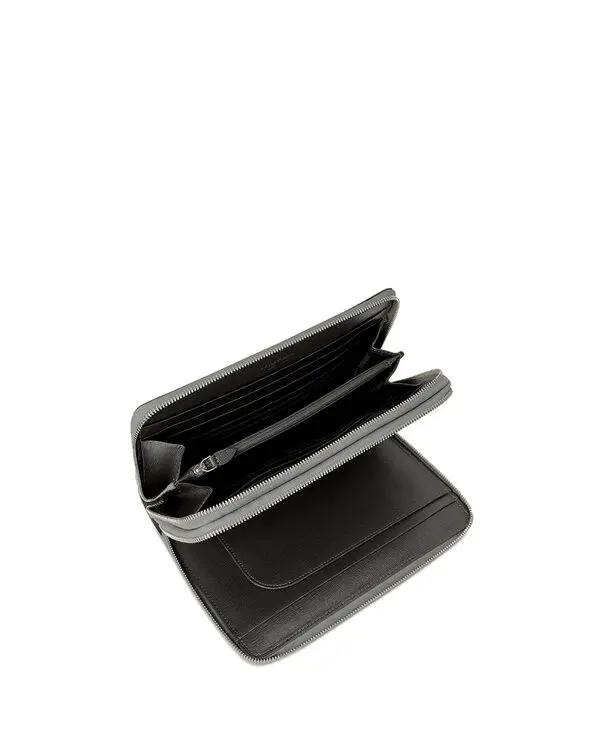 Emporio Armani Logo Detail Wallet - Gray