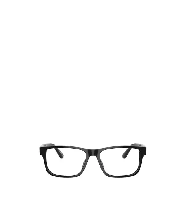 Emporio Armani Rectangle-frame Glasses - Black